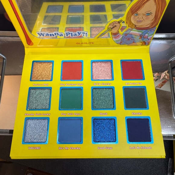 Glamlite | Makeup | Glamlite Cosmetics Chucky Good Guy Eyeshadow ...